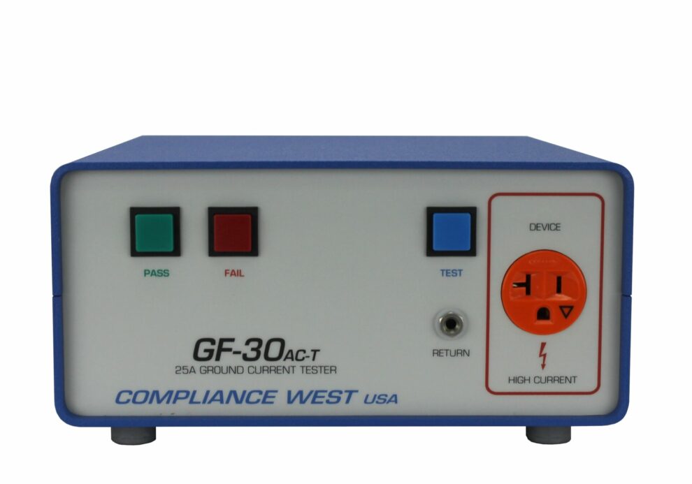 Ground Continuity Tester 25A set output - Compliance West