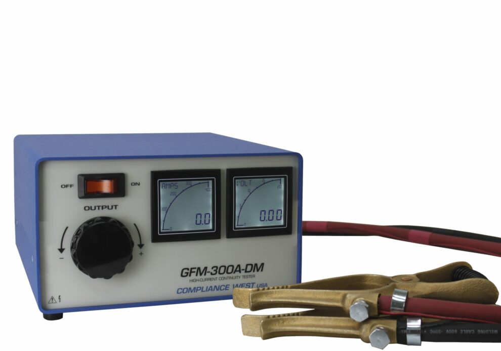 Ground Continuity Tester, 3-300A Output with Digital meters ...