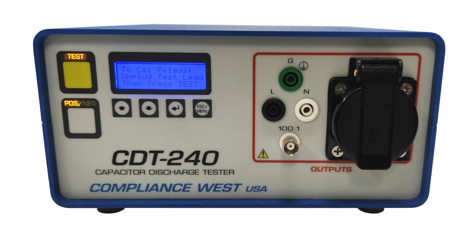 Capacitor Discharge Tester 8A. CE Approved! - Compliance West