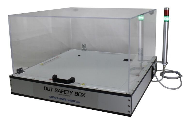 Hipot DUT Safety Box 01 with 360 deg. view Patlite - Compliance West