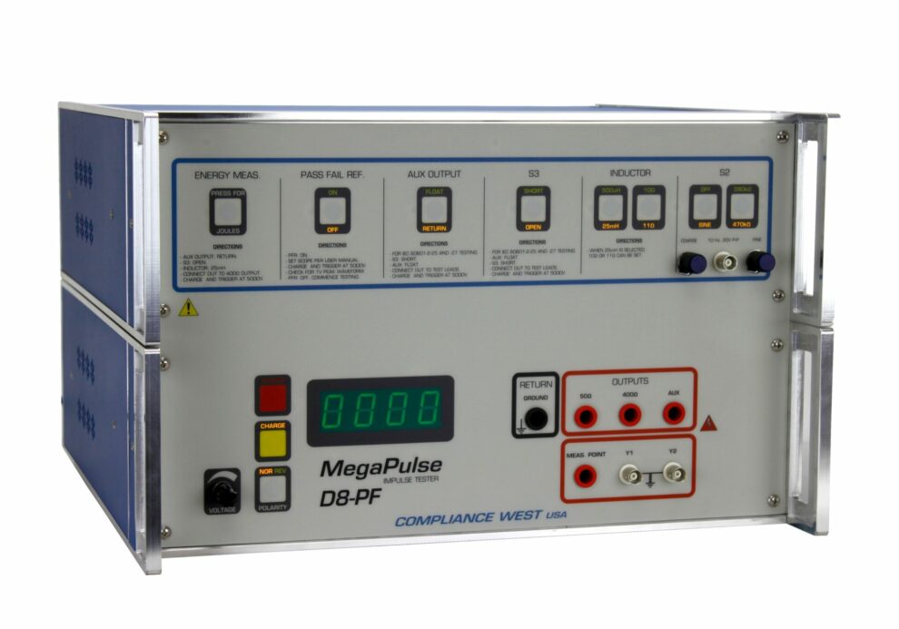 MegaPulse D8-PF, Defib-proof and Energy Reduction Tester