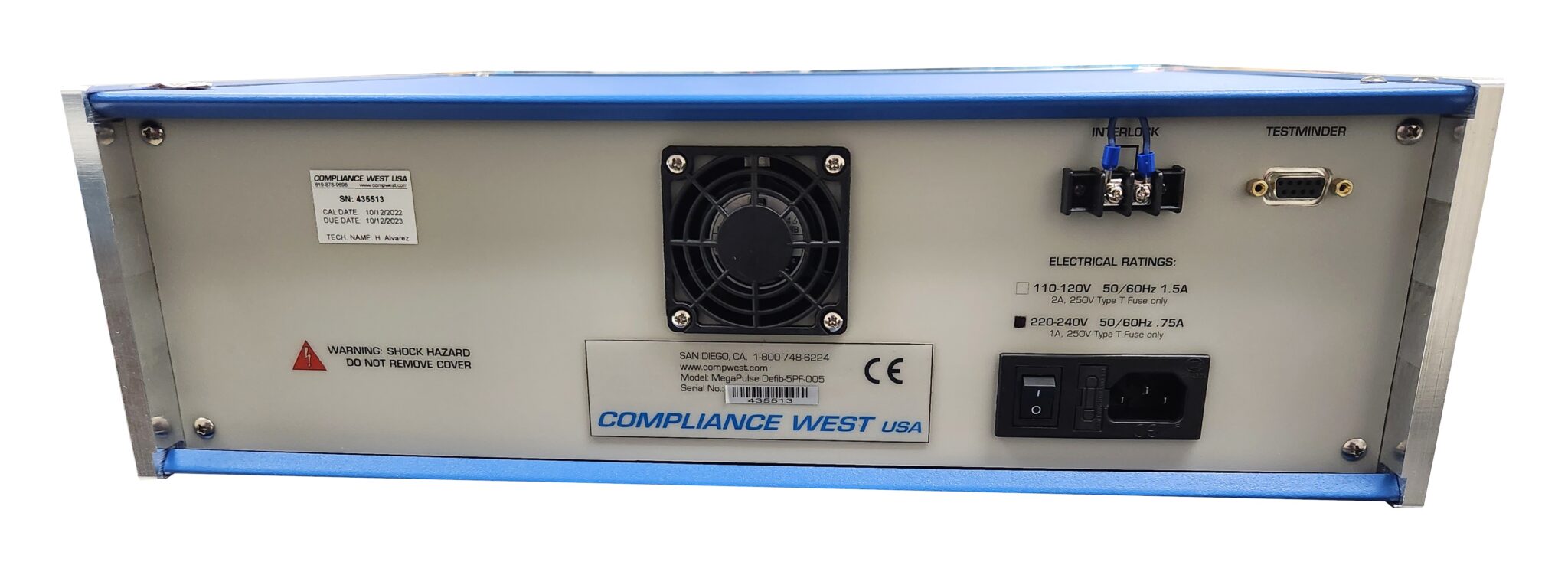 Defib-proof and Energy Reduction Tester - Compliance West