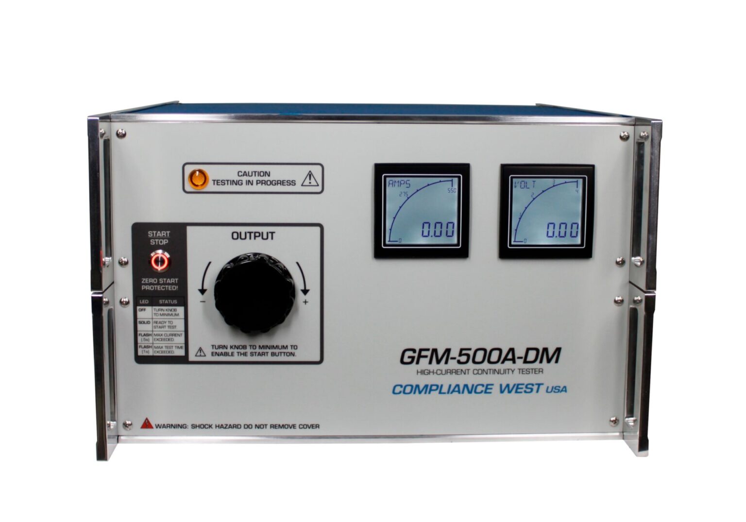 Ground Continuity Tester, 20-500A Output with Digital meters ...